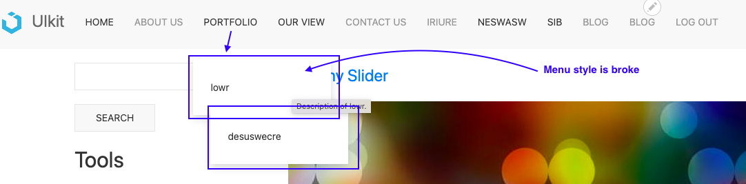 Menu is dropdown is broken [#3330094] | Drupal.org